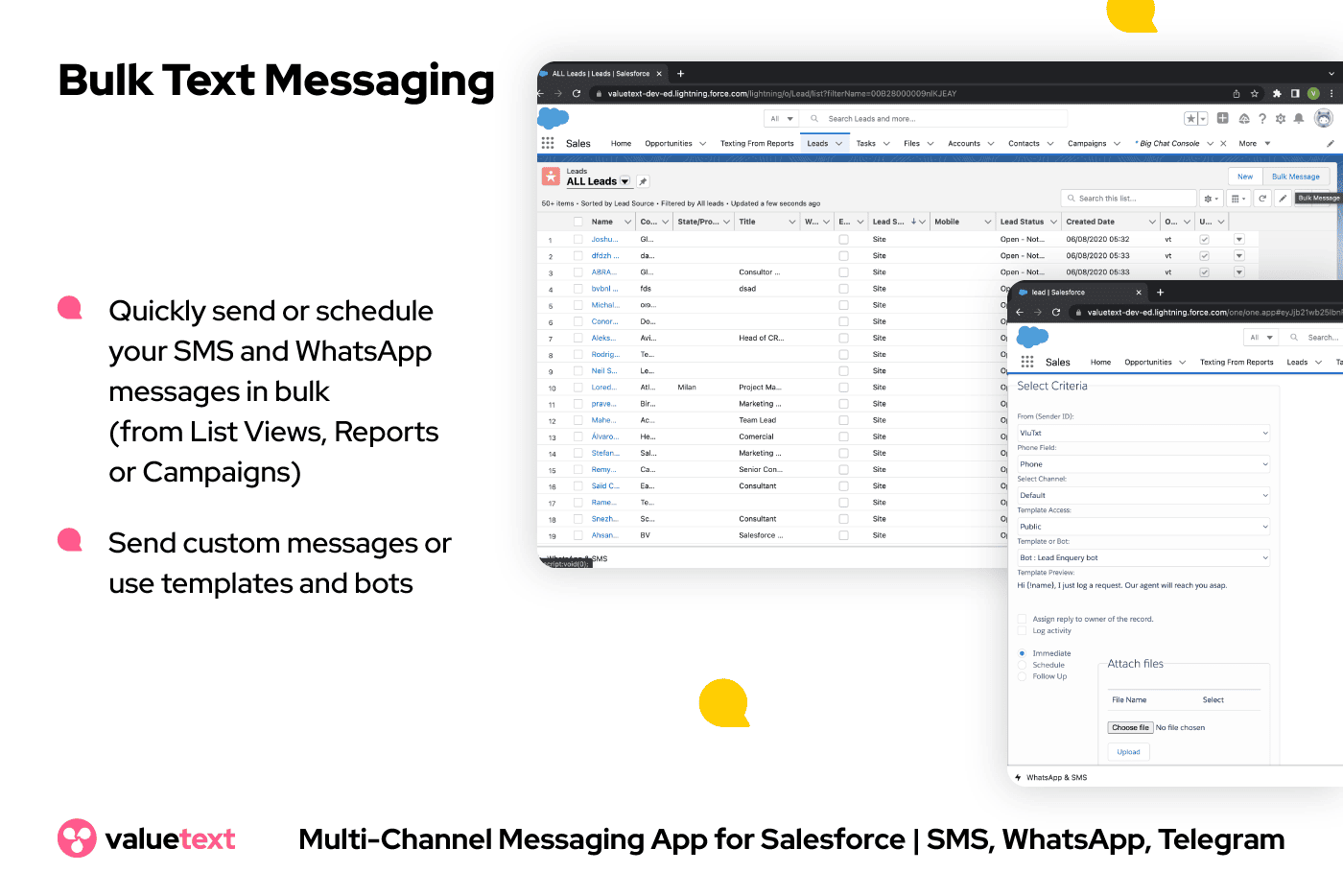 5 SMS Templates in Salesforce that Your Sales Team Should Use ...