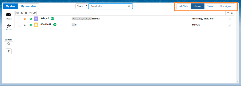 Converse View - ValueText | Multi-Channel Messaging App for Salesforce ...