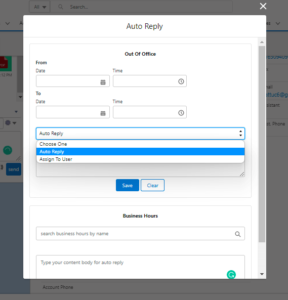 Sending a message from the Chat console - ValueText | Multi-Channel Messaging App for Salesforce ...