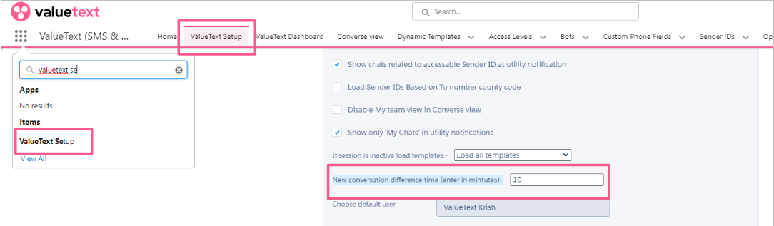 Chat Session - ValueText | Multi-Channel Messaging App for Salesforce ...